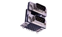 China Male Micro D Sub Connector Voltage Resistance 500V VGA Connector Socket Combination for sale