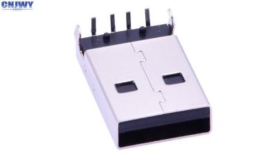 China 4 Pin PCBA Male Micro USB Input Output Connectors Plastic 100V Voltage Resistance for sale