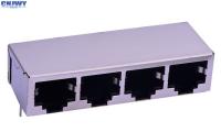 China Ethernet To Ethernet Connector , Phosphor Bronze Rj45 To Rj45 Connector for sale