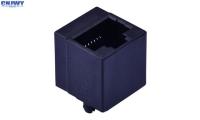 China 8P8C Rj45 Network Connector Contact Resistance 30 M Omega Max High Grade for sale