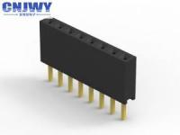 China Durable 2 Mm Pitch Female Connector  , Single Row Male And Female Headers for sale