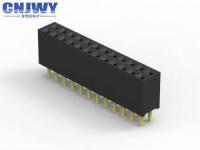 China PH 1.27mm Female Header Connector Dual Row Through Hole Y Type for sale