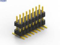 China SMD Type Male Pin Header Connector 16 Pins Dual Row Current Rating 2.0 AMP for sale
