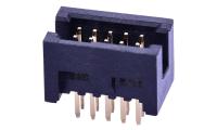 China Dual Row 10 Pin Header Connector , Male Pin Pcb Wire To Board Connectors for sale