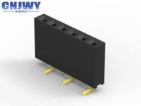 China Square Pin PCB Header Connector 2 Pins To 50 Pins 2.54mm Pitch For Computer for sale