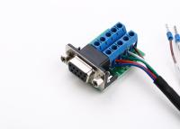 China I / O Breakout Electrical Cable Assemblies DGB9FT With 2.0mm DuPont Various Color Wire for sale