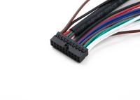 China I / O Breakout Electrical Cable Assemblies DGB9FT With 2.0mm DuPont Various Color Wire for sale