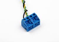 China 9 Pins Female D - Sub Vehicle Wiring Harness Plug In Terminal Block Colorful Wire for sale