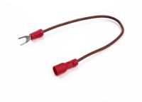 China Durable Electrical Cable Assemblies Receptacle Red Vehicle Wiring Harness for sale