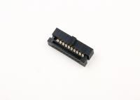 China Signal Transmission 1.27 Mm Pitch Idc Connector , Dual Row Idc Wire Connectors for sale