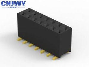 China Professional PCB Header Connector Standard Black or Customizable Withstand Voltage 500V AC/DC Contact Resistance 20mΩ Max for sale