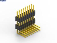 China High Temperature LCP PCB Header Connector Right Angle Current Rating 1.0AMP for sale