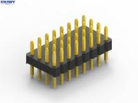 China Customized Board To Board Power Connectors with Solder Termination Standard Black Color for sale