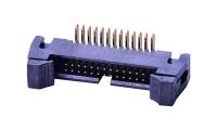 China 1.27 Mm Cable To Board Connector , Male Pin Printed Circuit Board Connector for sale