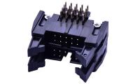 China 2.54 Mm Wire To Board Connector , Concave Bending Cable To Pcb Connector for sale