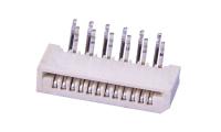 China 90 Degree Beige Fpc To Wire Connector , High Speed 12 Pin Fpc Connector for sale
