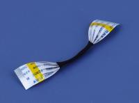 China Shield 0.5 Mm Pitch FFC Ribbon Cable 50 Ways Dividing 5 Rows Withstand Voltage 500V for sale