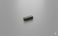 China 2x20P Female Header Connector 2.54mm Pitch Gold Plated 250V for sale