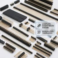 China SMT Dual Row Surface Mount Male Pin Header Connector 2.54mm Pitch PCB 80-Pin Reflow Compatible for sale