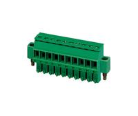 China AC 2000V Surface Mount Terminal Blocks PA66 SN Plated 30-16AWG H18.8mm DIP With Screw for sale