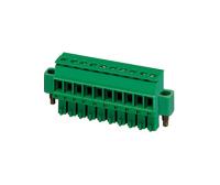 China AC 2000V Surface Mount Terminal Blocks PA66 SN Plated 30-16AWG H18.8mm DIP With Screw for sale