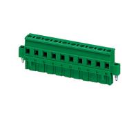 China PCB Diameter 1.3mm Screw Terminal Connector CPT 5.08mm Pitch 1*16P Brass Body for sale