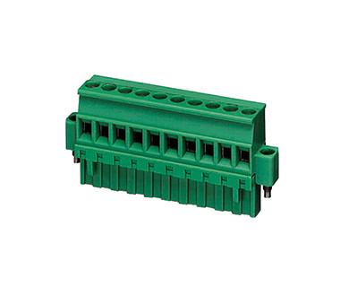 China PCB Diameter 1.3mm Screw Terminal Connector CPT 5.08mm Pitch 1*16P Brass Body for sale