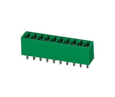 China Brass Body Surface Mount Terminal Blocks CST 3.50mm Pitch 1.3mm PCB Diameter for sale