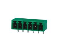 China Screw Terminal Block Connector Pluggable Type PA66 SN Plated R/A Wafer AC 2000V for sale