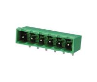 China Plug In Terminal Block Connector CST 5.08mm Pitch Copper / Nickel Alloy Material for sale