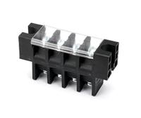 China 600V 75A 16.0mm Pitch Barrier Terminal Block Wire Range 22mm² PBT 1*03P for sale