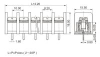 China 10.0mm Pitch Terminal Block Connector for sale