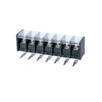 China 10.0mm Pitch PCB Barrier Surface Mount Terminal Blocks 1*07P  90° With Protection Cover for sale