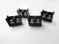 China Black Barrier Terminal Block Connector11mm Pitch 2 Positions For Power Supply Euipment for sale