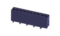 China Black Insulation Heigh 4.3mm SMT Female Connector PA6T for sale
