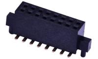 China Gold Plated 2*XXP SMT Au Flash Female Header Connector for sale
