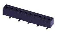 China 1.27MM Pitch PA6T Height 2.0mm Female Socket Connector for sale