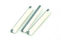China Brass Terminal LCP Lock FPC Patch Connector 0.5mm Spacing for sale