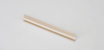 China Right Angle 2*40P PA6T 2.0mm Pitch Pin Header Connector for sale