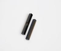 China Straight Dual Row PA6T 38P 2.54mm Pitch PCB Box Header for sale