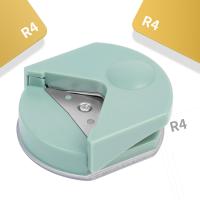 China Manual Small Paper Corner Cutter for R4 Corner Rounder Cutter Product size 5.3*5.3*2.3 for sale