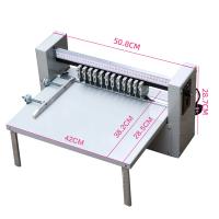 China Desktop Label Cutter with 400mm Paper Label Die Cutting Capacity and PLC Other 50 m/min for sale