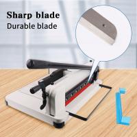 China ZEQUAN 858 Manual Desktop Heavy Duty Paper Cutter for Thick Layer A4 Paper Trimmer for sale