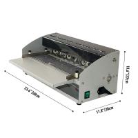 China 460mm 4 in 1 Automatic Paper Creasing Machine for Paper Card Book Scoring Folding for sale