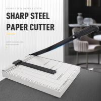 China Support for Customization Zequan A4 Steel Paper Cutter Manual Guillotine Paper Trimmer for sale