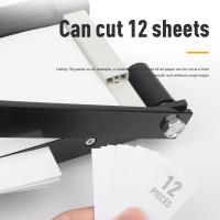 China Support for Customization Zequan A4 Steel Paper Cutter Manual Guillotine Paper Trimmer for sale