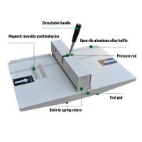 China Hotels Benefit from 2 in 1 Invoice Punch Paper Creasing Machine for Other Purposes for sale
