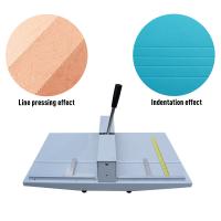 China Hotels Benefit from 2 in 1 Invoice Punch Paper Creasing Machine for Other Purposes for sale