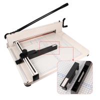 China 40mm Maximum Width Steel Guillotine Heavy Duty Paper Cutter 858 A3 Paper Trimmer for sale