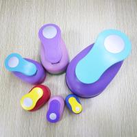 China Customized Colorful 8-75mm Round Hole Punch DIY Mini Craft Paper Flower Punch for Kids for sale